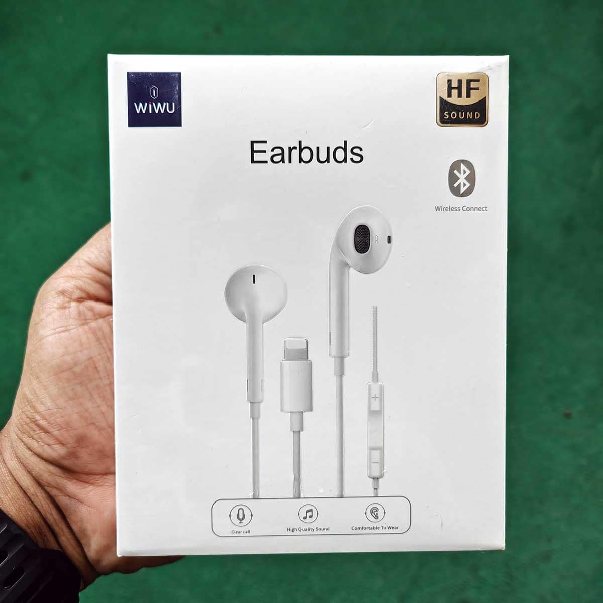 WiWU EB302 Wired Earphone Lightning Egornomic Earbuds